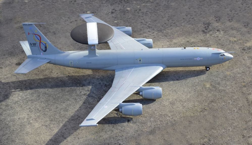 1/72 Boeing E-3D Sentry, 8 Sqn, RAF Waddington - The Unofficial Airfix ...